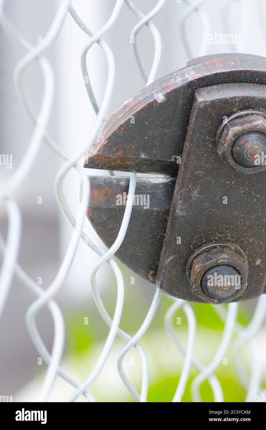 Fence cutter hi-res stock photography and images - Alamy