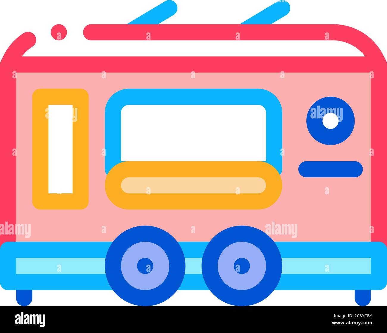Food trailer Cut Out Stock Images & Pictures - Alamy