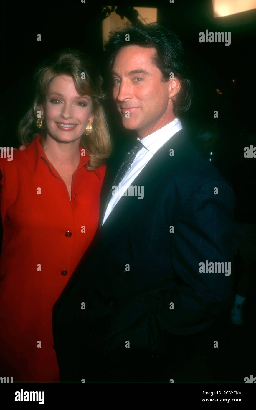 Burbank, California, USA 8th November 1995 Actress Deidre Hall and actor Drake Hogestyn attend ...