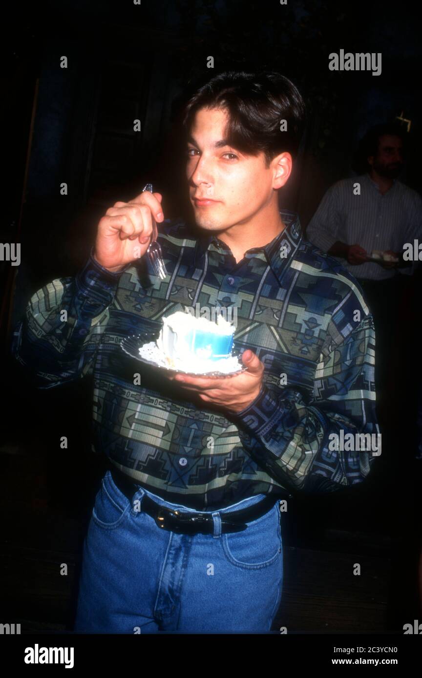 Burbank, California, USA 8th November 1995 Actor Bryan Dattilo attends ...