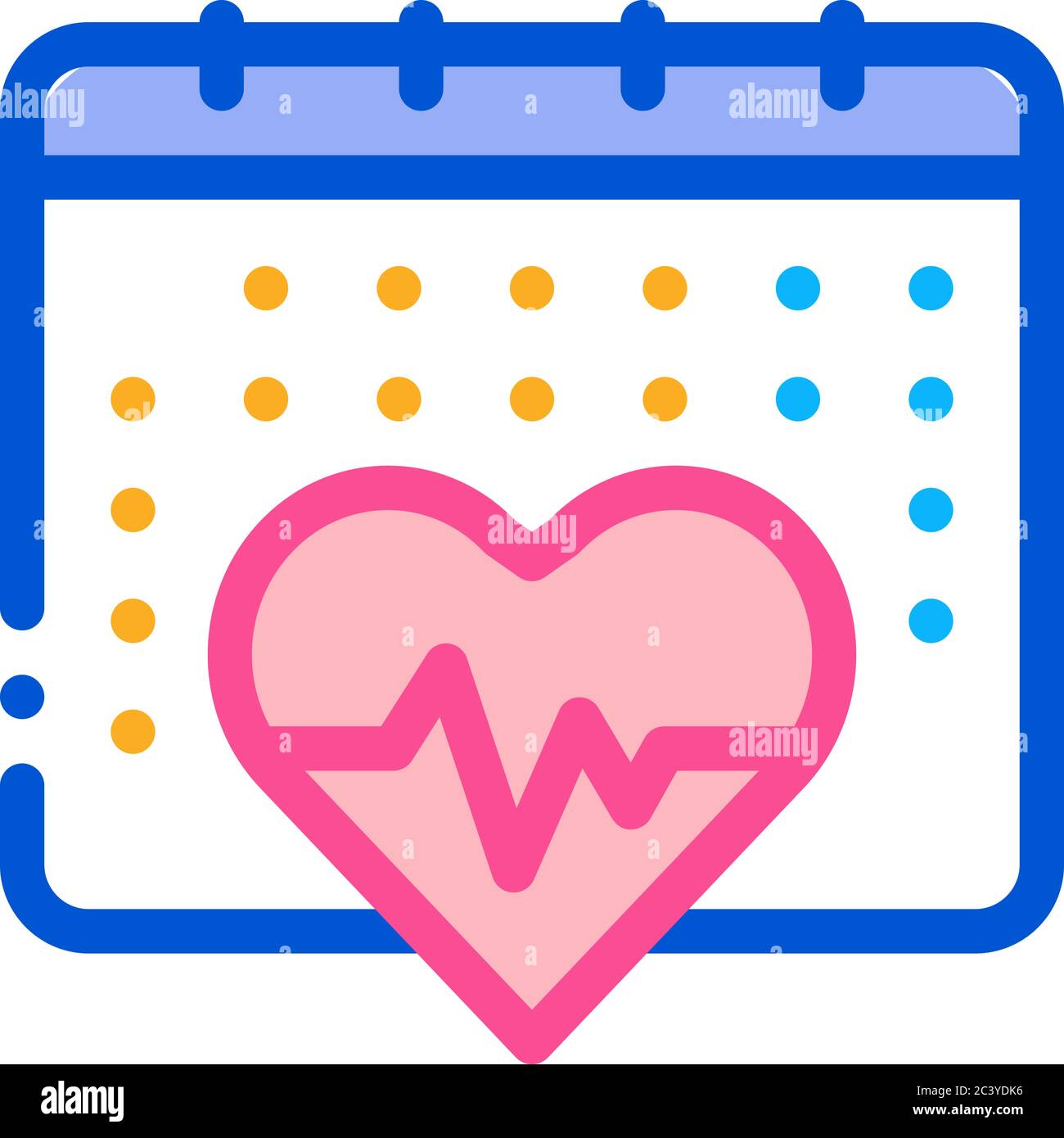 Cardio calendar hi-res stock photography and images - Alamy