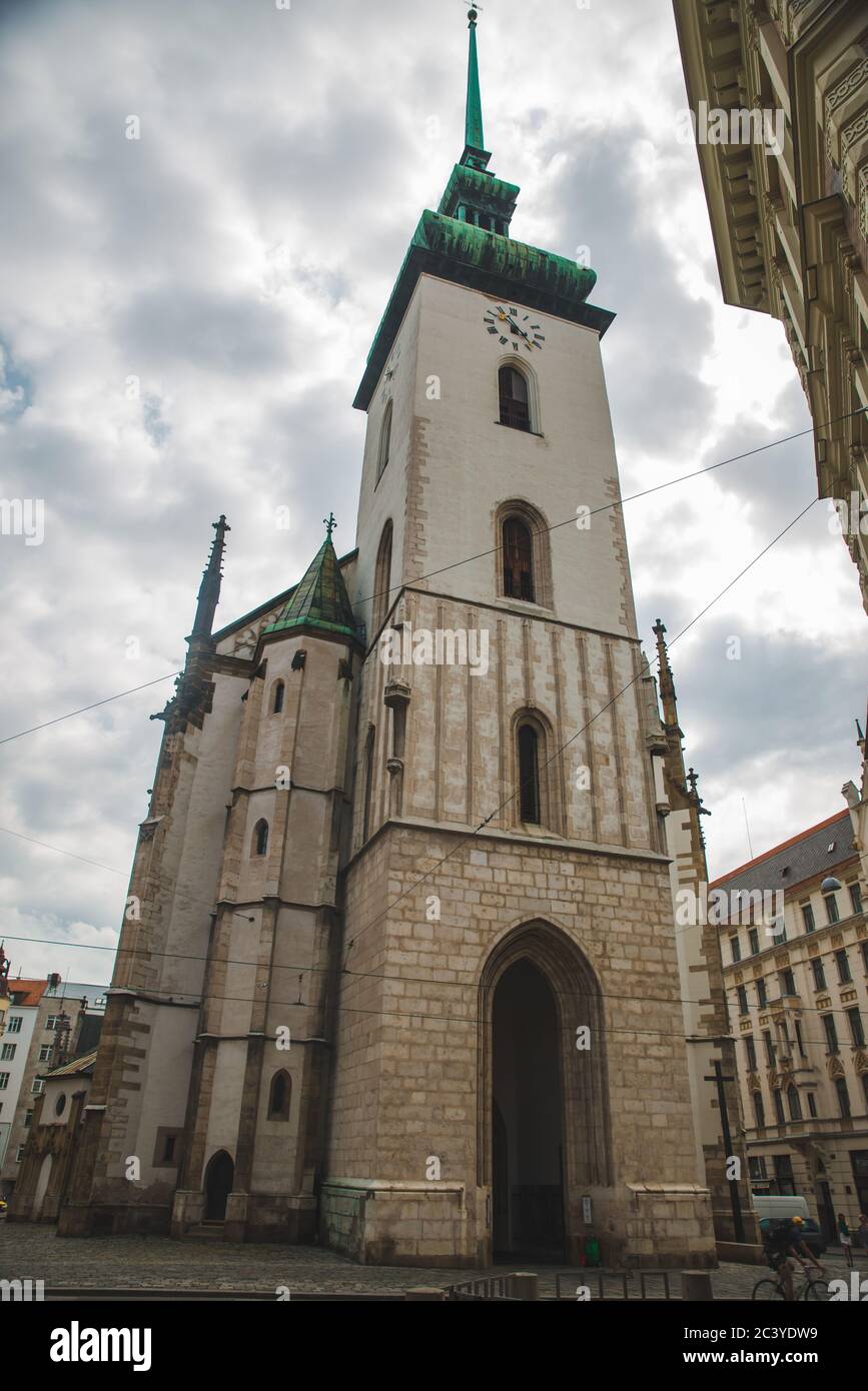 saint james christian church at brno Stock Photo - Alamy