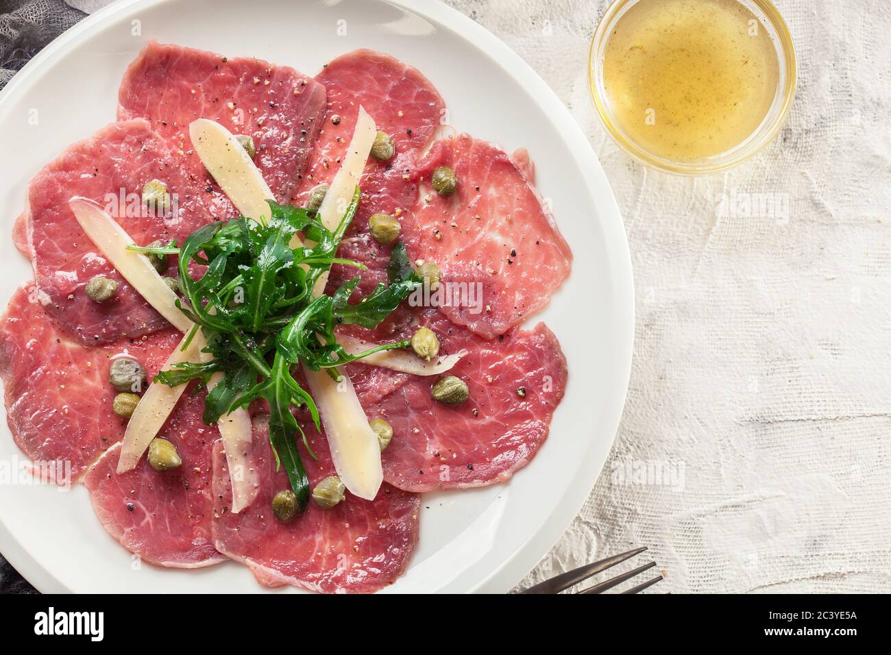 Carpaccio beef appetizer hi-res stock photography and images - Alamy