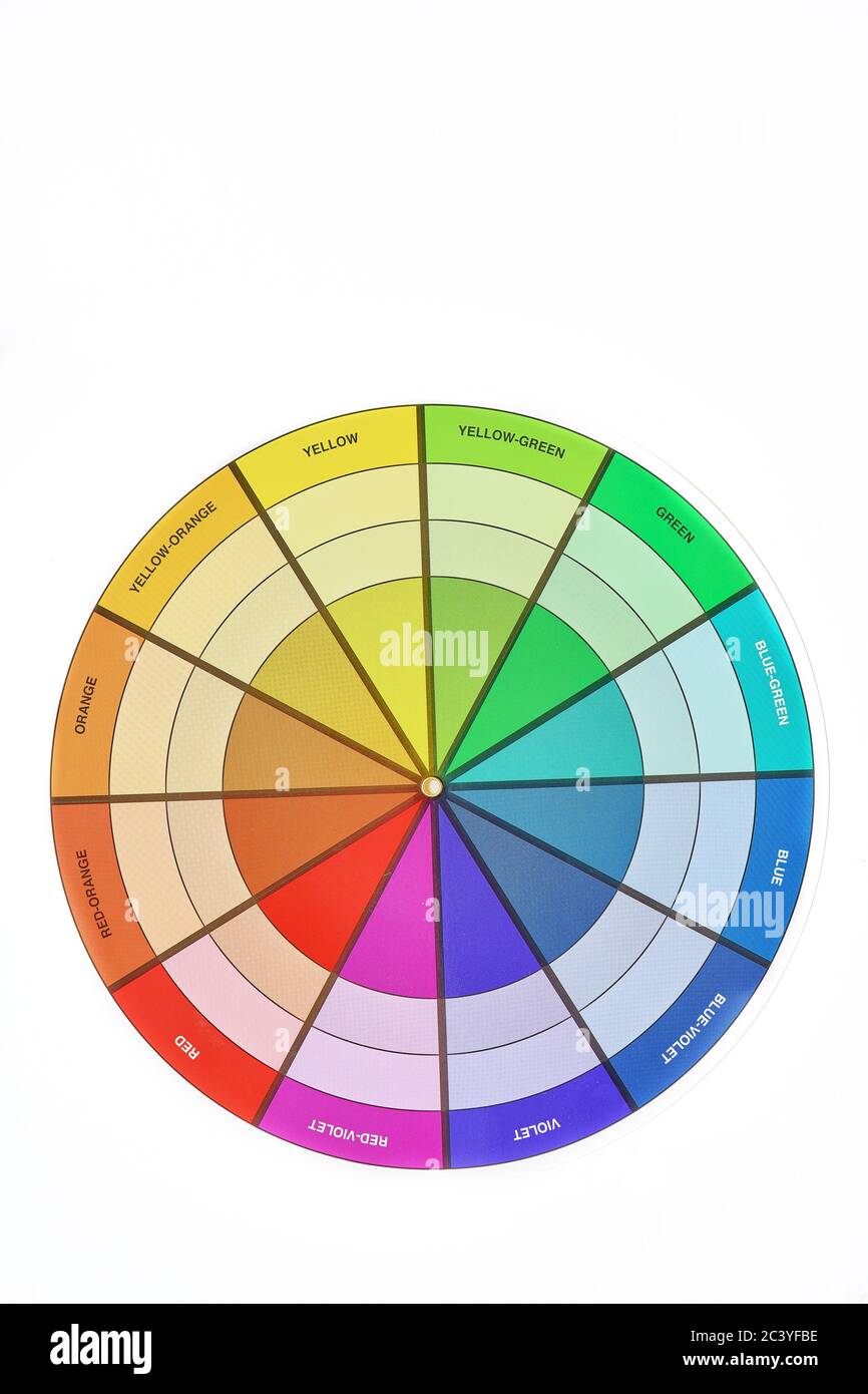 Colour wheel hi-res stock photography and images - Alamy