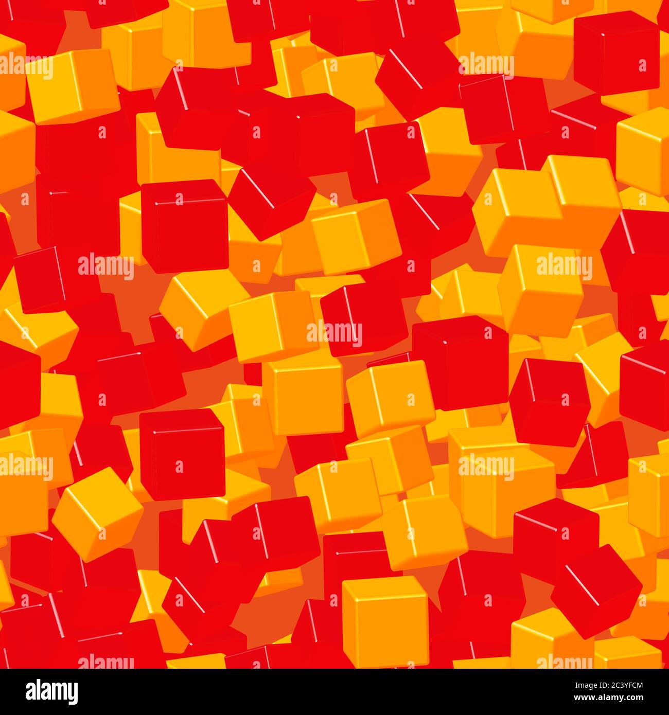 Golden cubes Stock Vector Images - Alamy