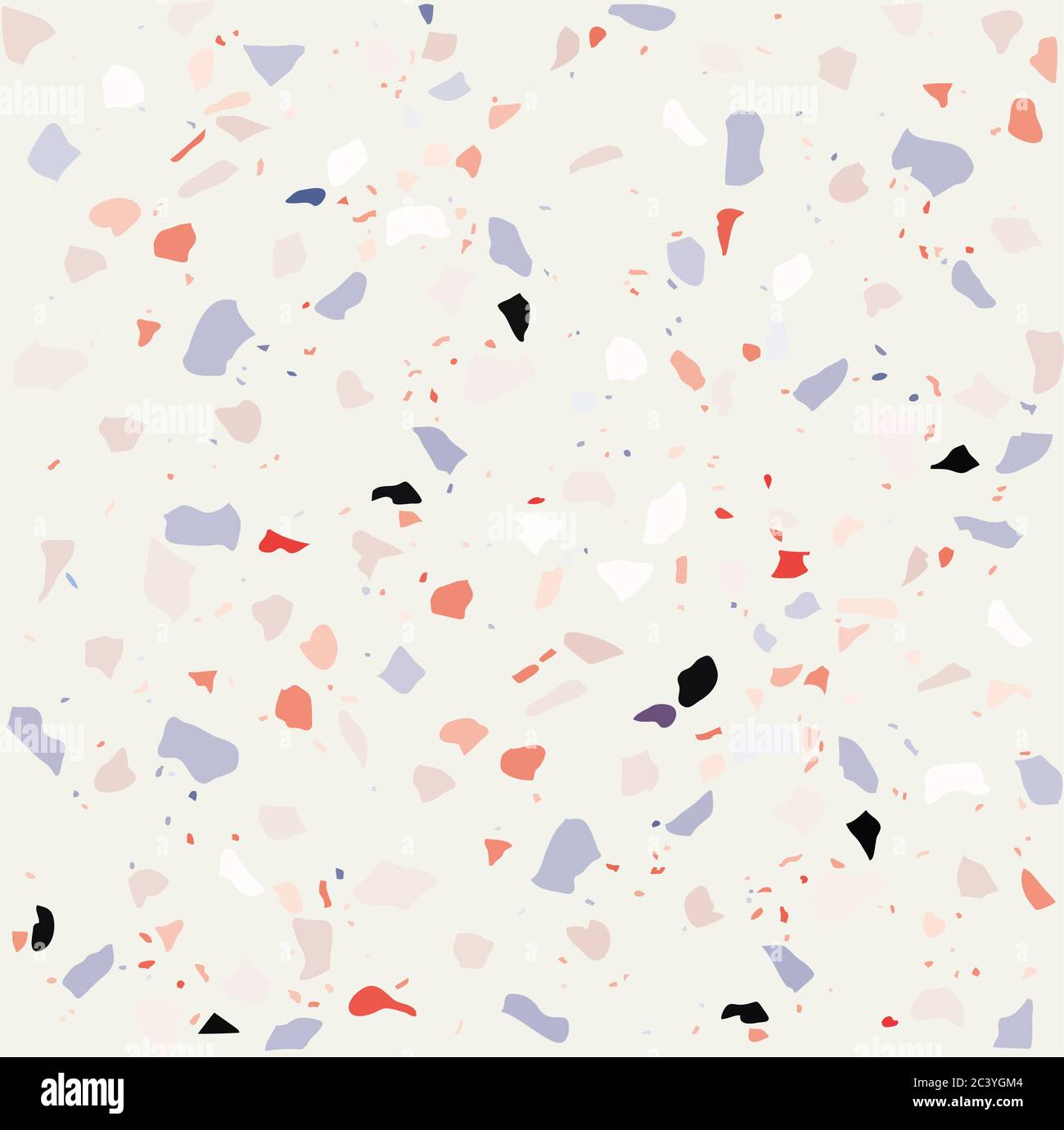 Terrazzo seamless patterns marble rock floor stone texture. Print ...