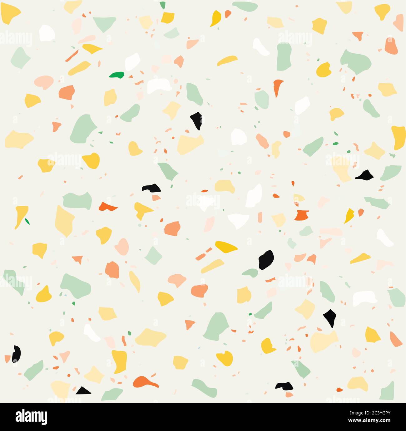 Terrazzo seamless patterns marble rock floor stone texture. Print ...