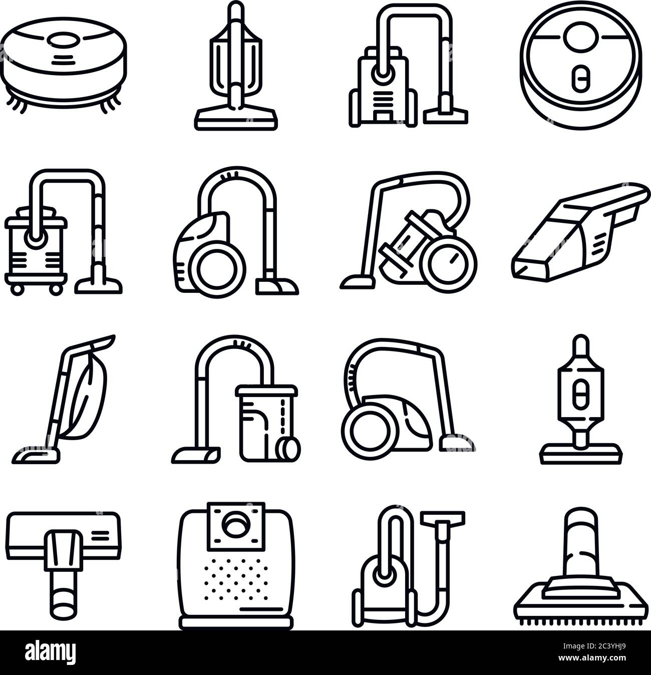Upright hoover Stock Vector Images - Alamy