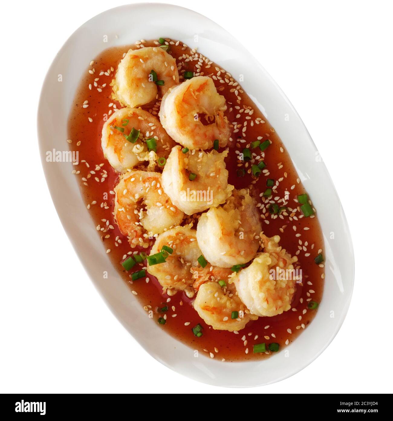 Japanese prawn tempura Cut Out Stock Images & Pictures - Alamy