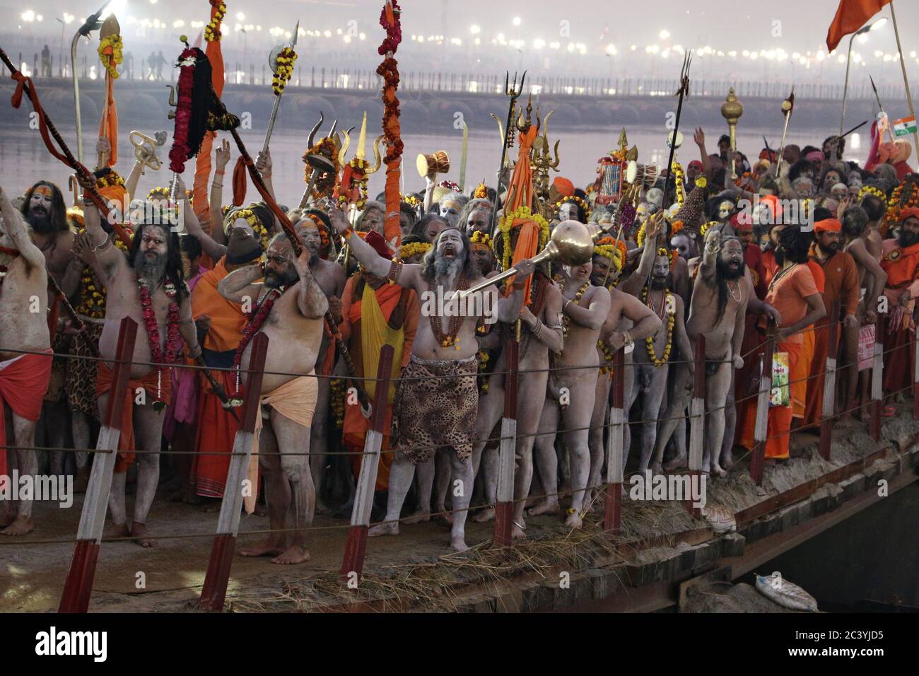 Kumbh Mela, a festival in India, is the largest religious gathering in ...