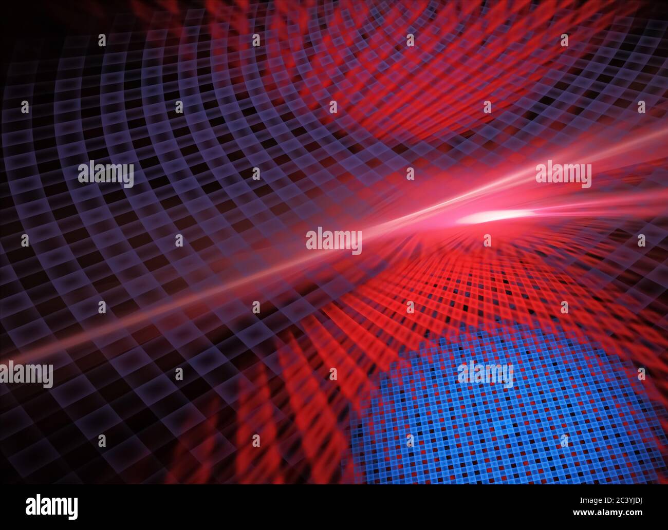 Dynamic Curves Ands Color Pattern Fractal Graphics Science And