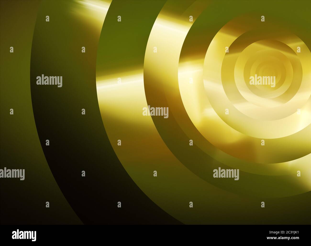 Dynamic Curves Ands Color Pattern Fractal Graphics Science And
