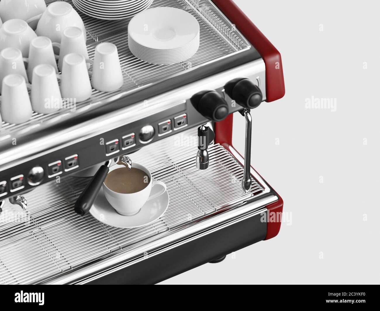 Espresso automatic machine hi-res stock photography and images - Alamy