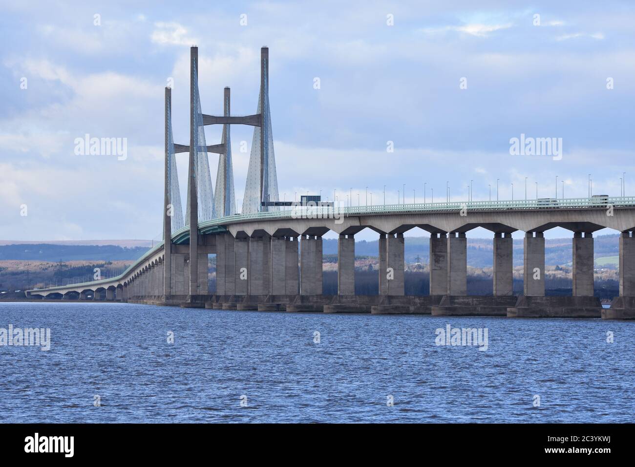 The Second Severn Crossing – (Prince of Wales Bridge). England to Wales ...