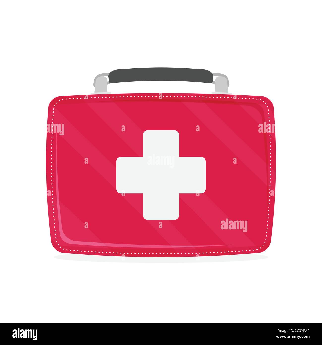 Flat vector first aid kit isolated on white background Stock Vector ...