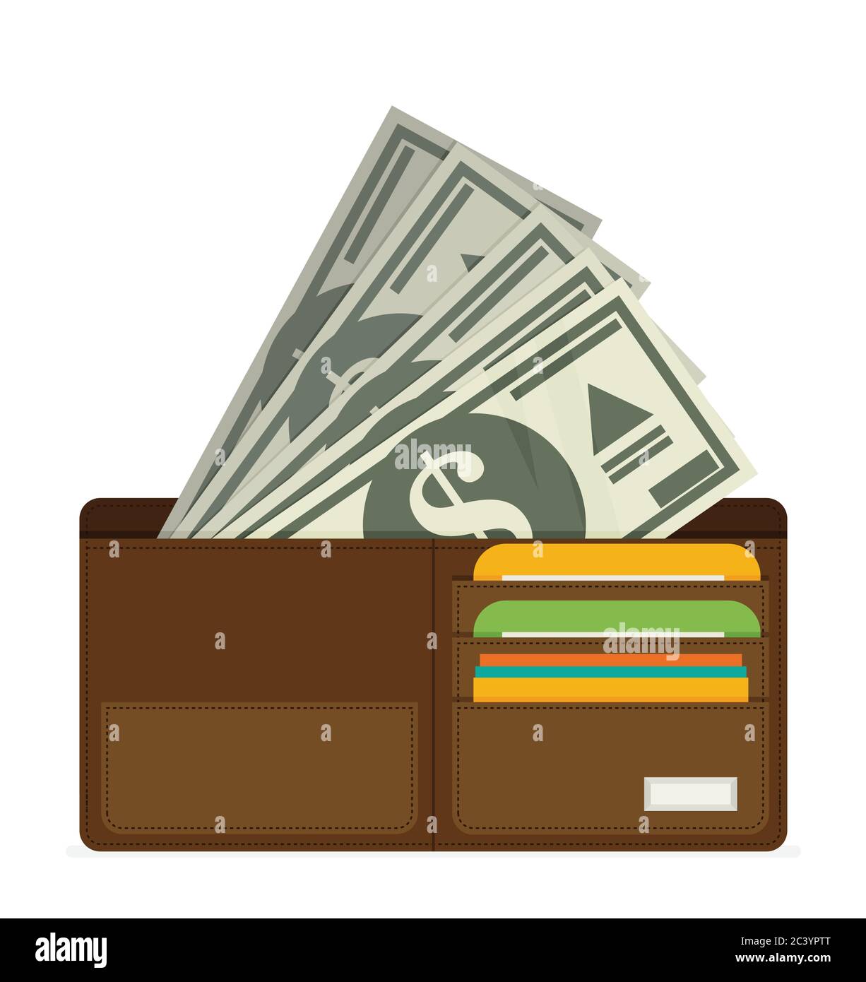 Wallet open hi-res stock photography and images - Alamy