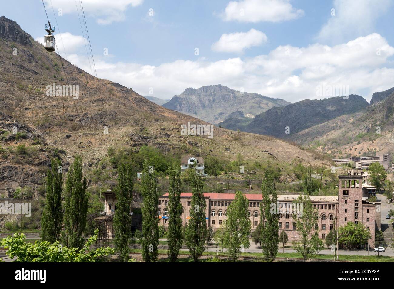 Soviet Copper Refinery and foundry, largely derelict, Lori Region ...