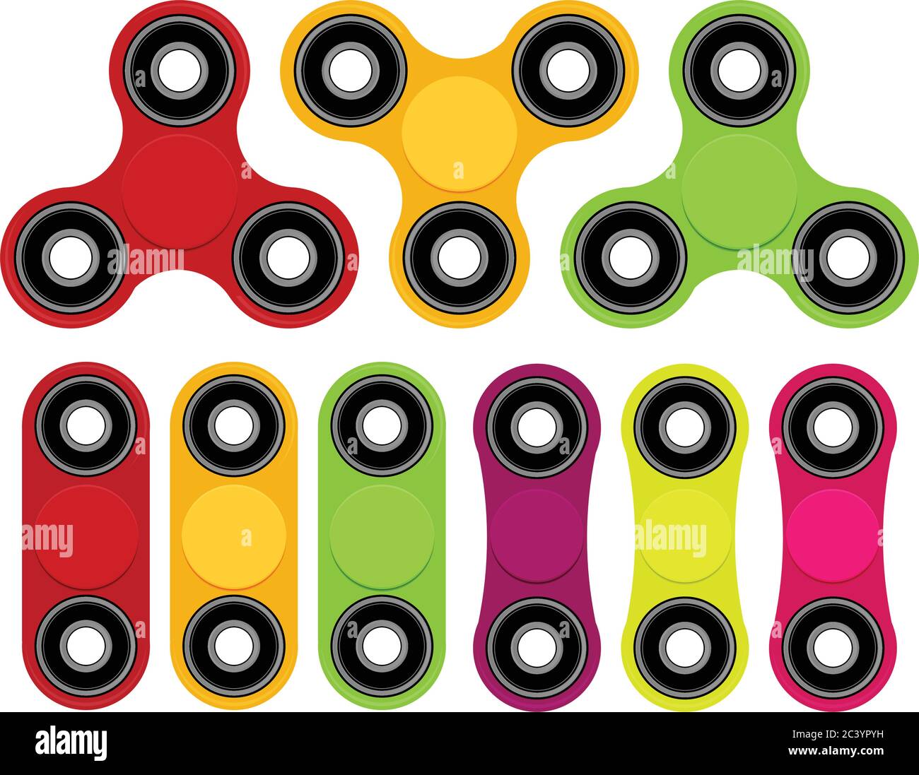 Hand spinner Stock Vector Images - Alamy