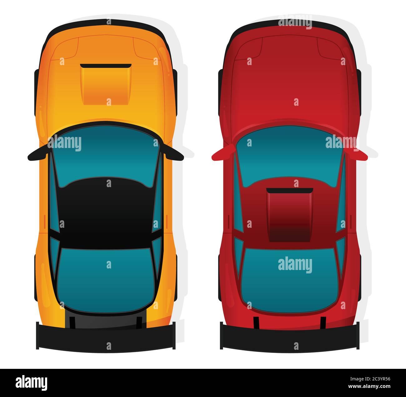 Front view car door Stock Vector Images - Alamy