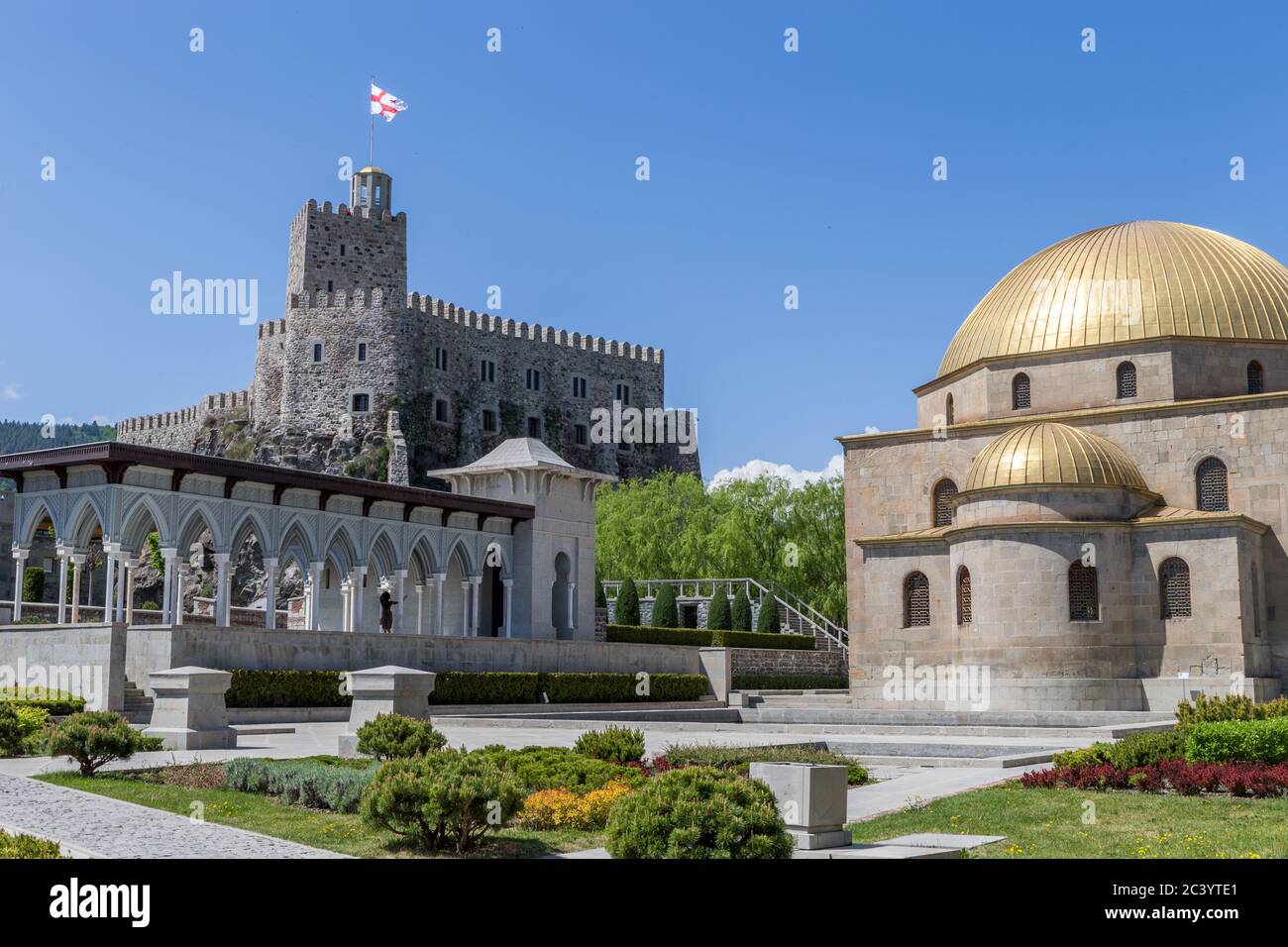 Moorish Pavilion, Citadel, Mosque & gardens, Rabati Castle, Akhaltsikhe ...