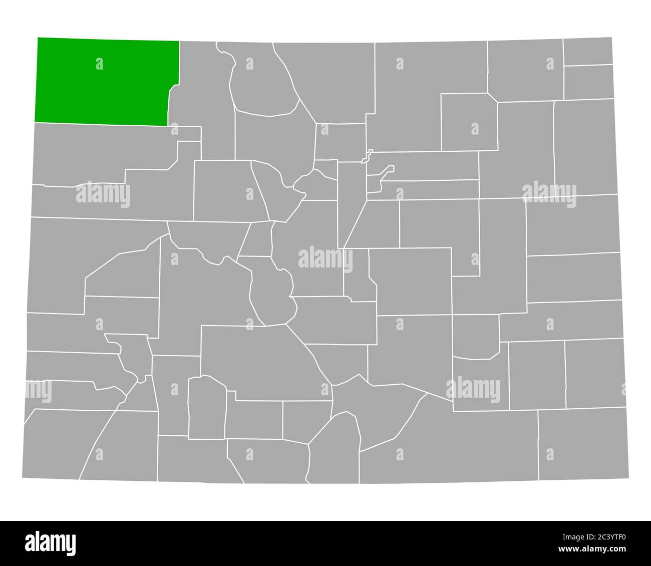 Map of Moffat in Colorado Stock Photo - Alamy