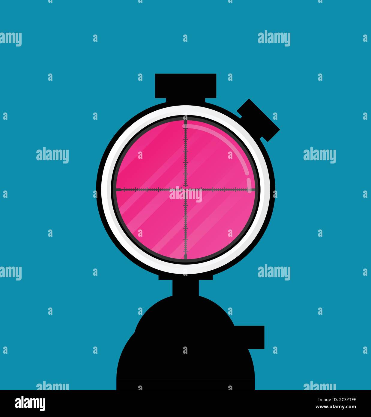 Modern target gun Stock Vector Images - Alamy