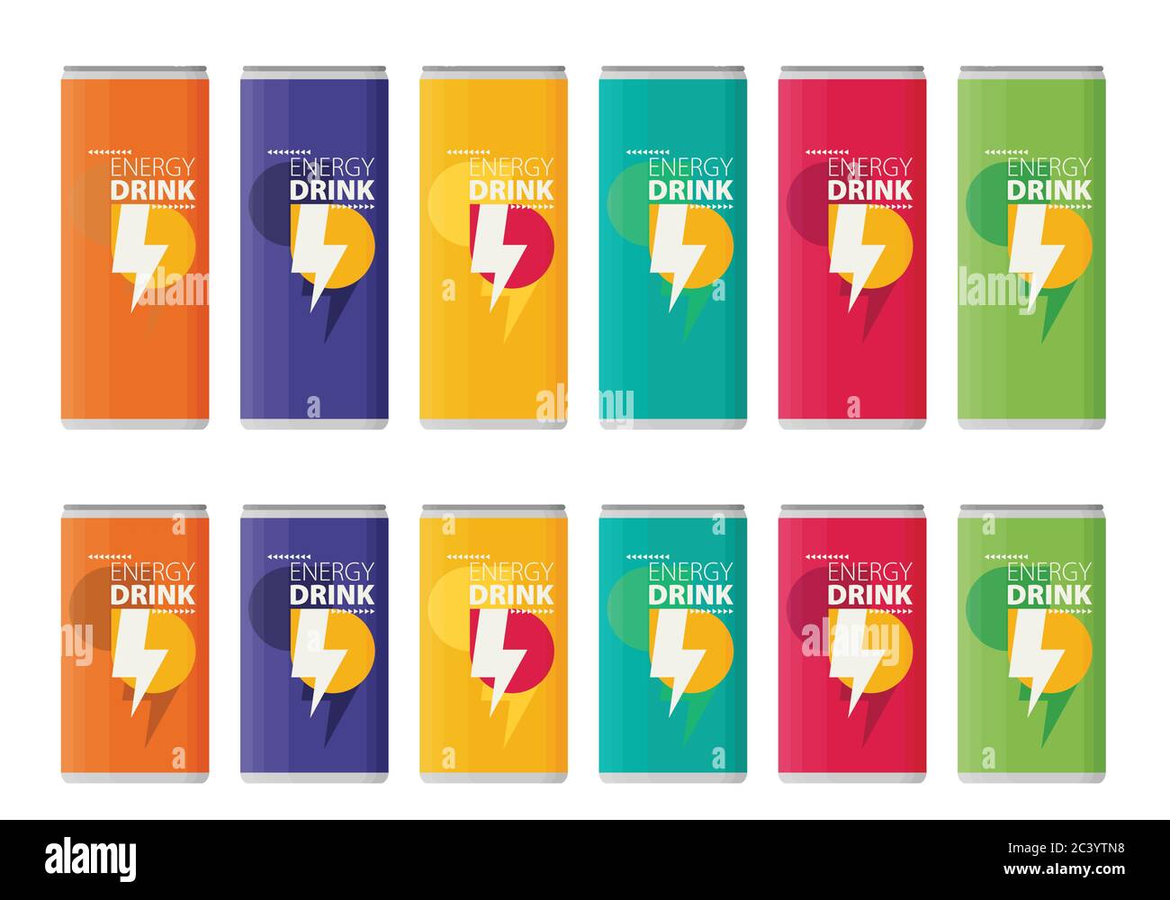 Energy drink design over white background, vector illustration Stock ...