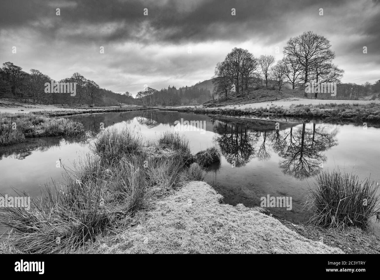Lake District Winter Images Stock Photo - Alamy