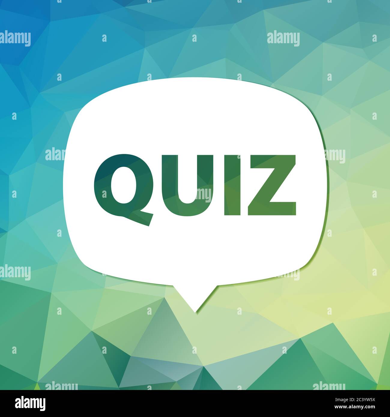 Quiz related concept vector illustration Stock Vector Image & Art - Alamy