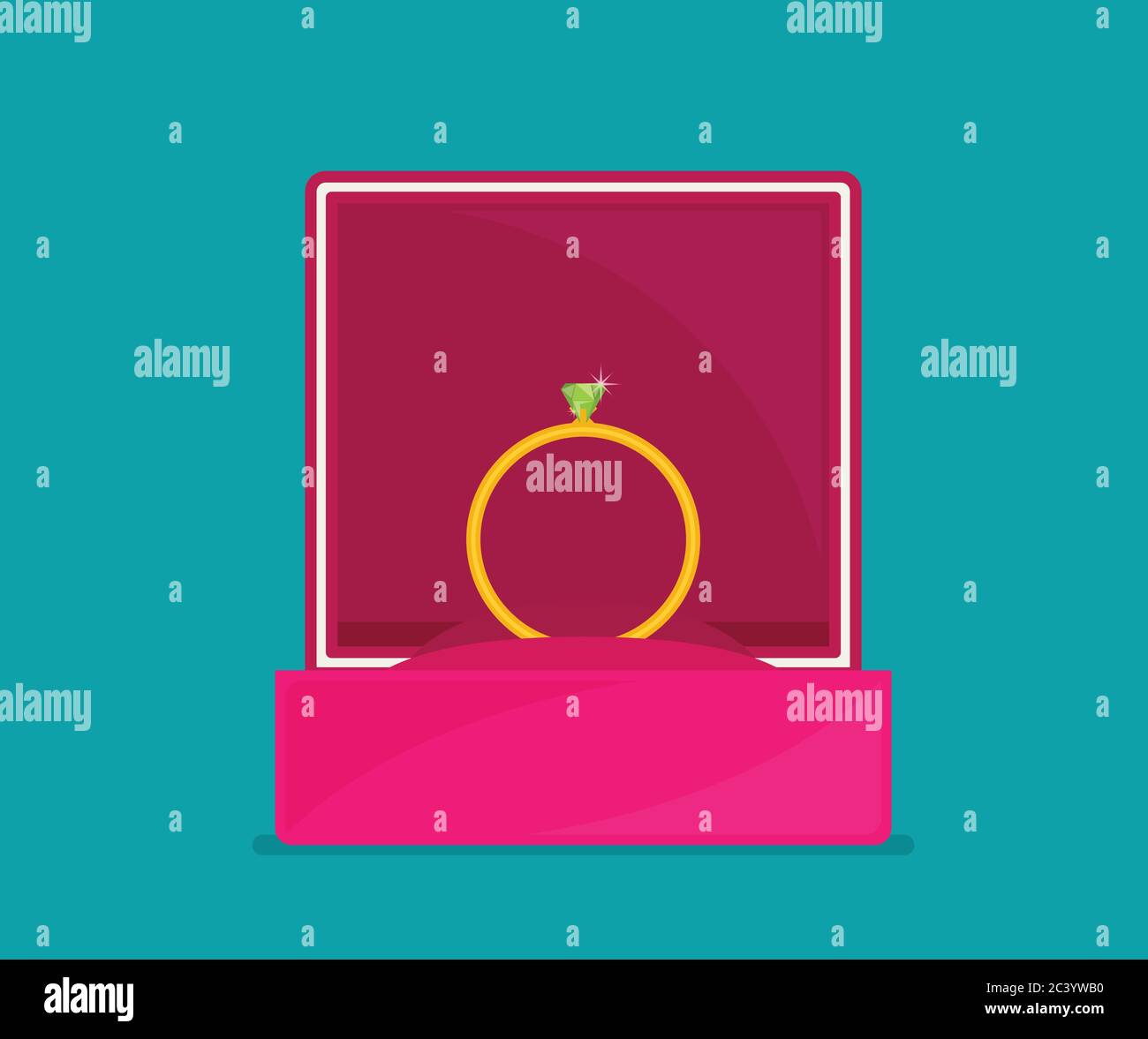 Golden ring icon in Stock Vector Images - Alamy