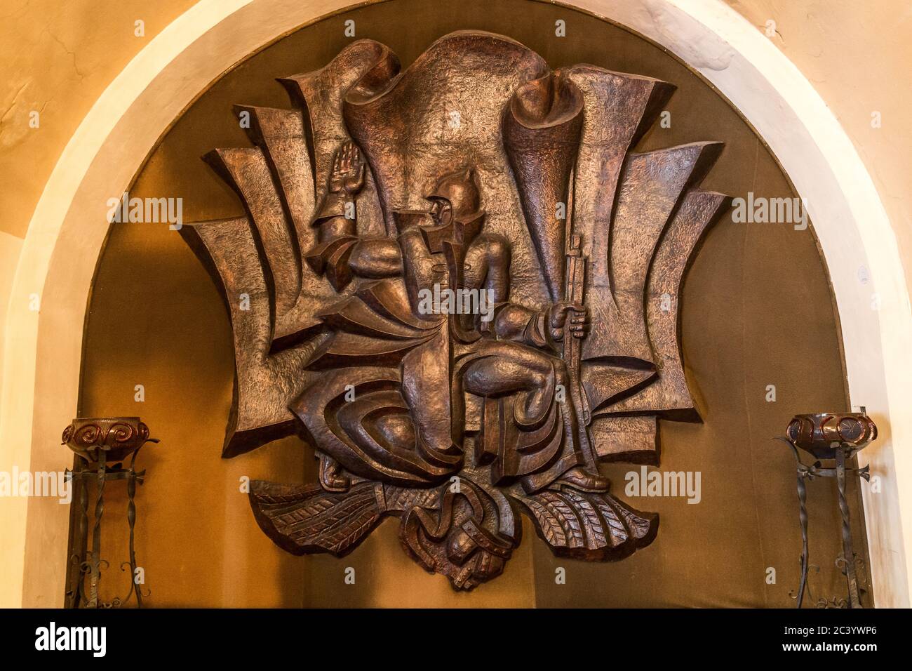 Soviet carving: The Joseph Stalin Museum, Gori, Georgia - birthplace of ...