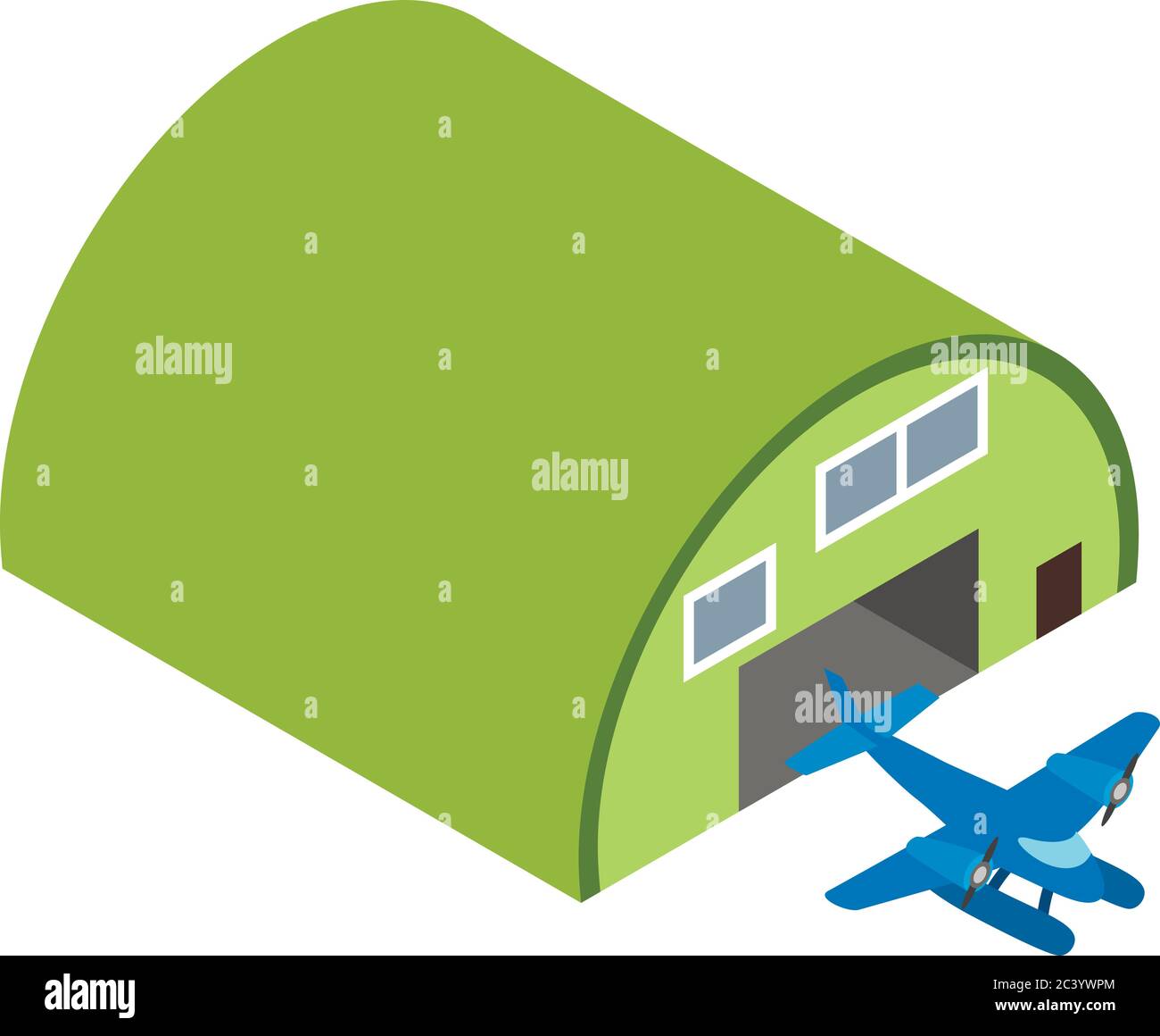 Seaplane icon, isometric style Stock Vector Image & Art - Alamy