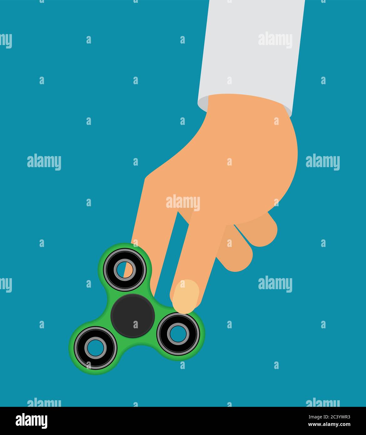 Hand spinner Stock Vector Images - Alamy