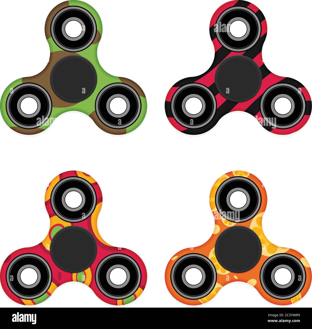 Hand spinner Stock Vector Images - Alamy