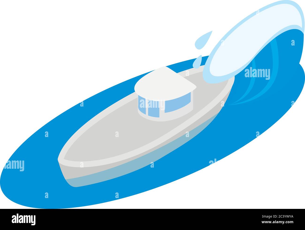 Hydrographic research vessel Stock Vector Images - Alamy