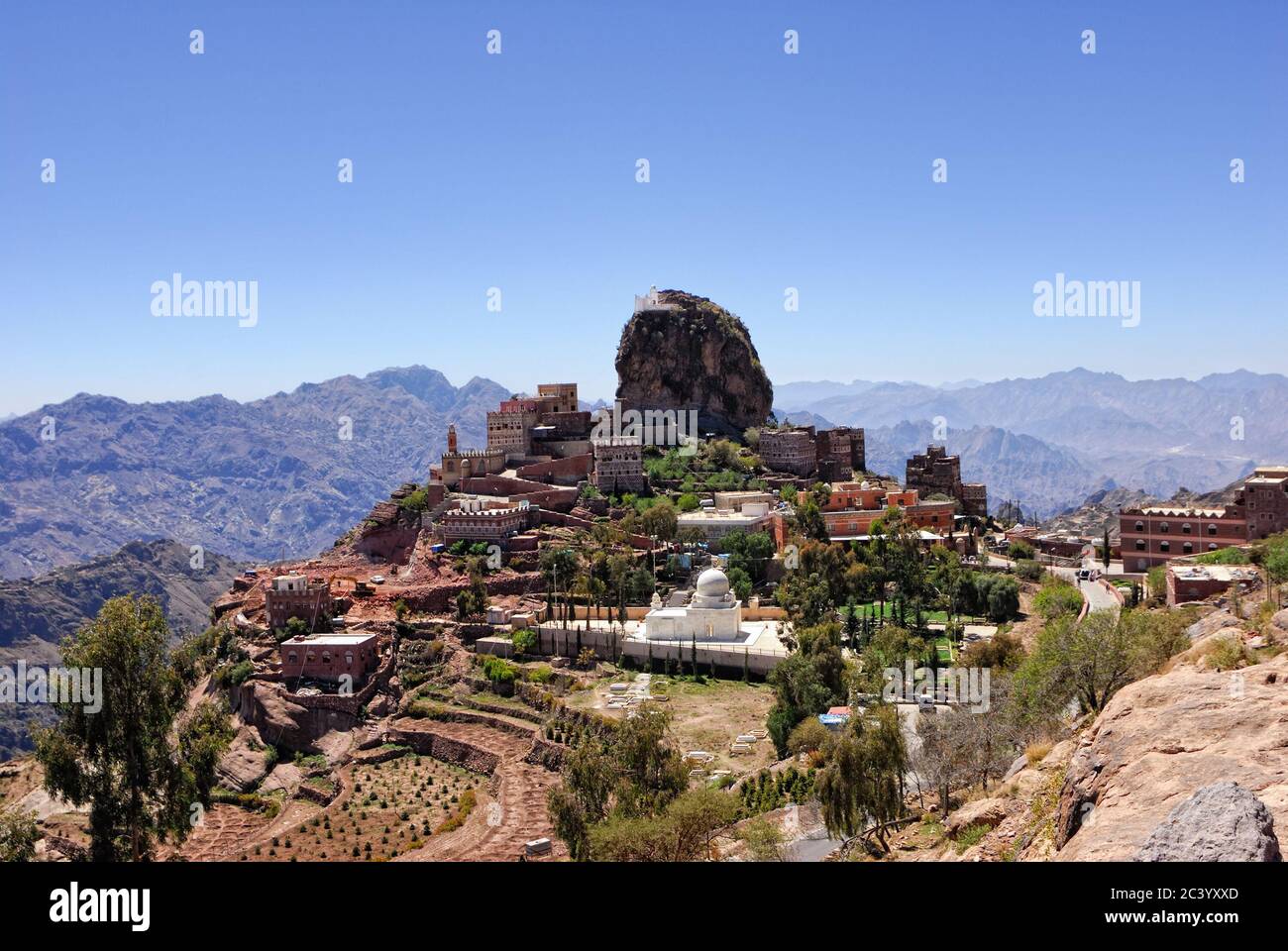 Mountain Yemen, Eastern Haraz, Al-Hutaib. An important shrine for the ...