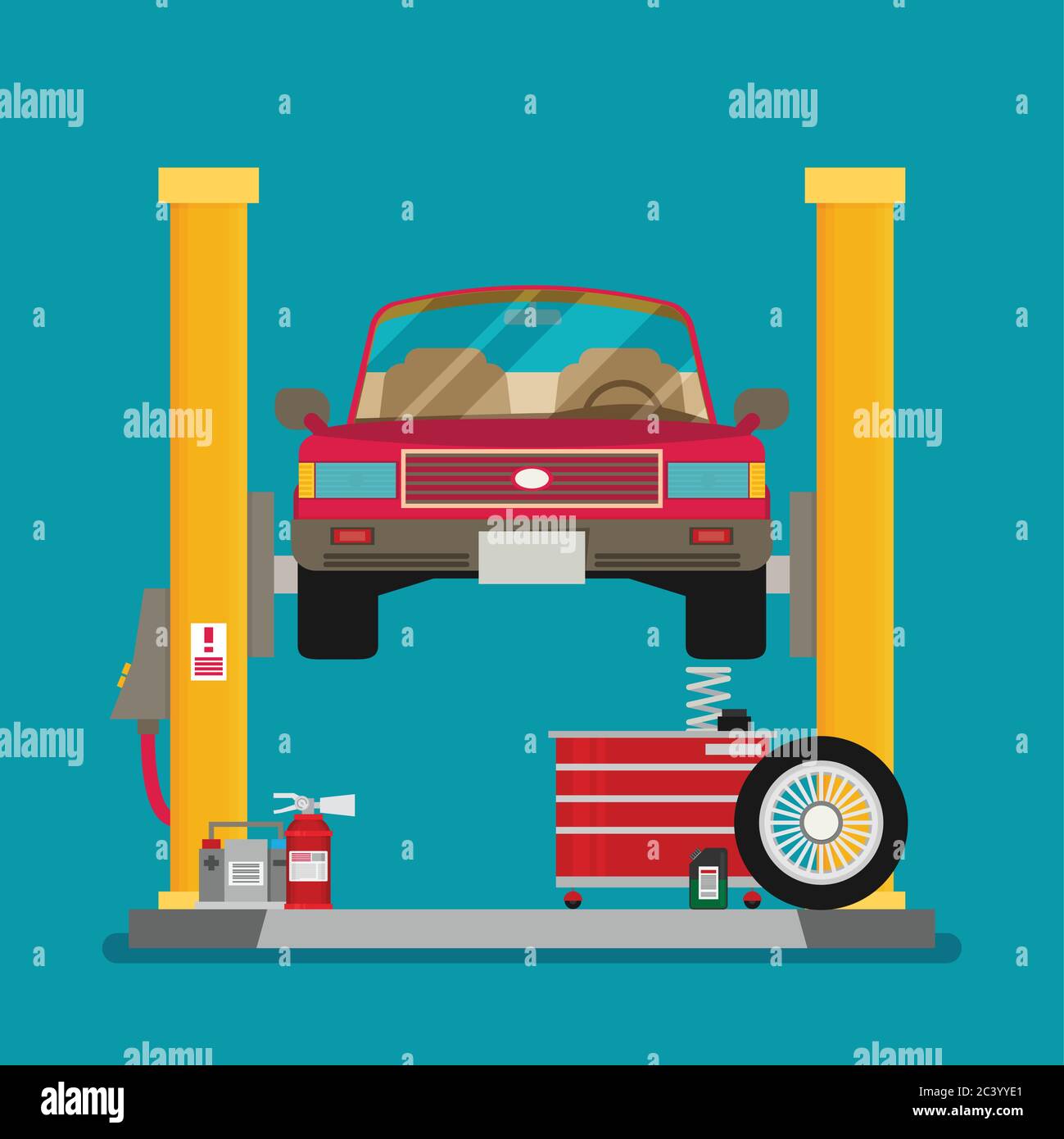 Manual hoist Stock Vector Images - Alamy