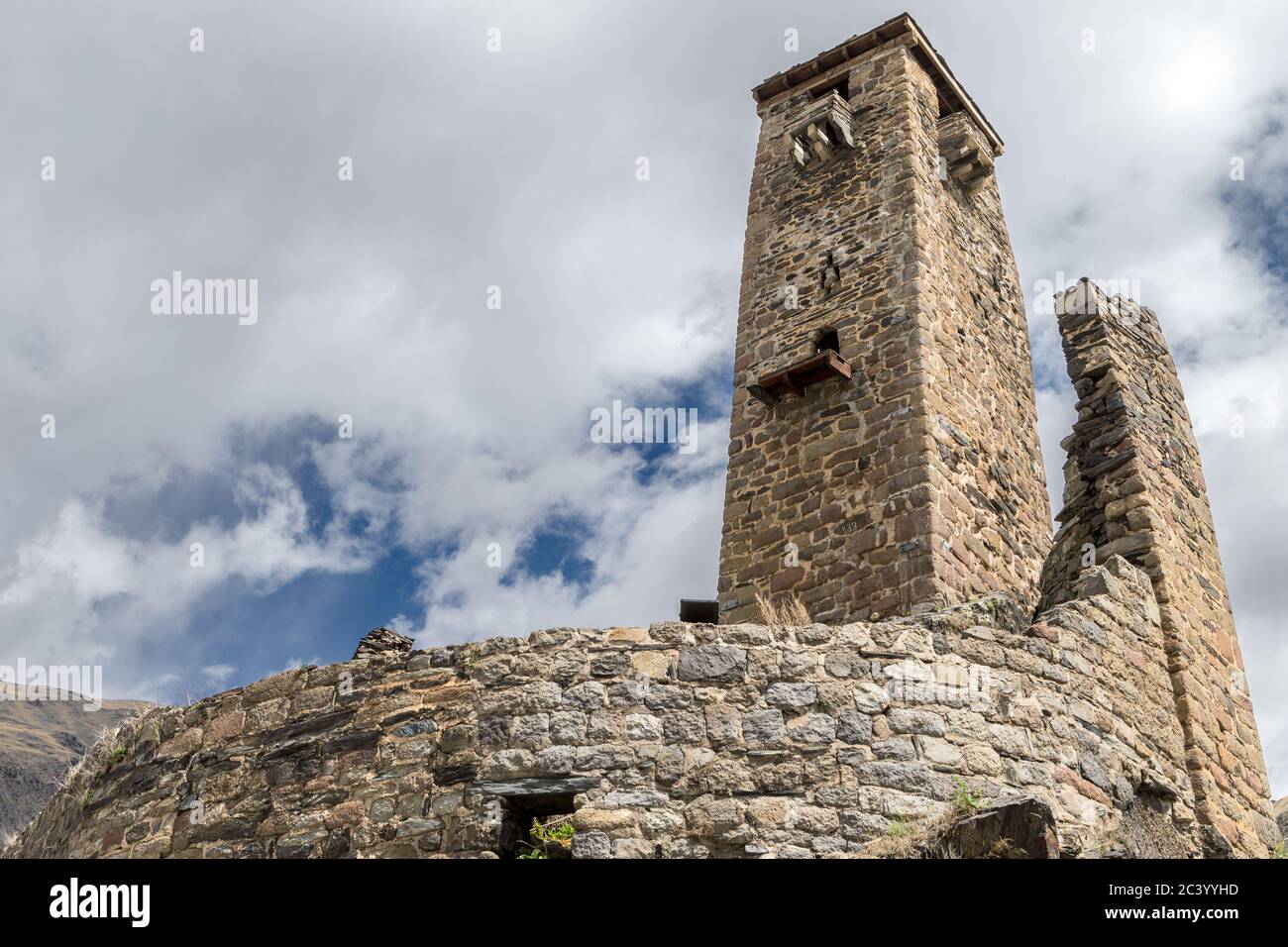Sno Fortress, Medieval Watchtower, Juta Village in Sno Valley, Georgia ...