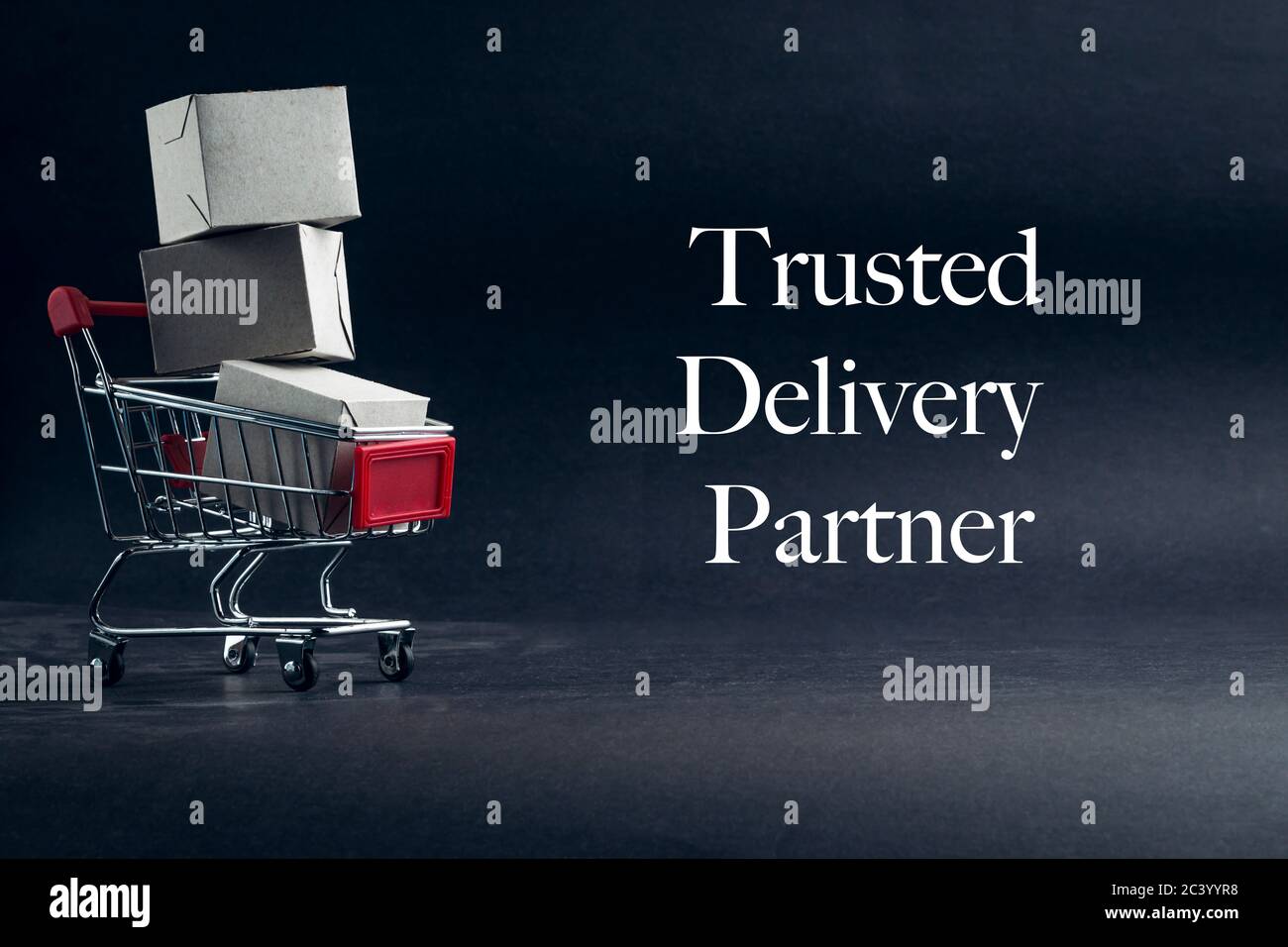 Trusted delivery partner hi-res stock photography and images - Alamy
