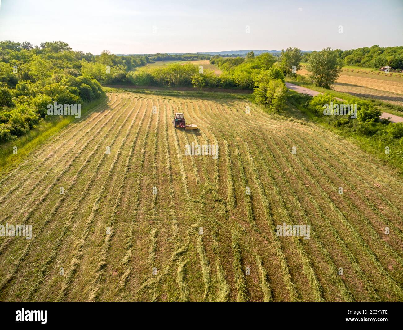 Aerial photo farm land hi-res stock photography and images - Alamy