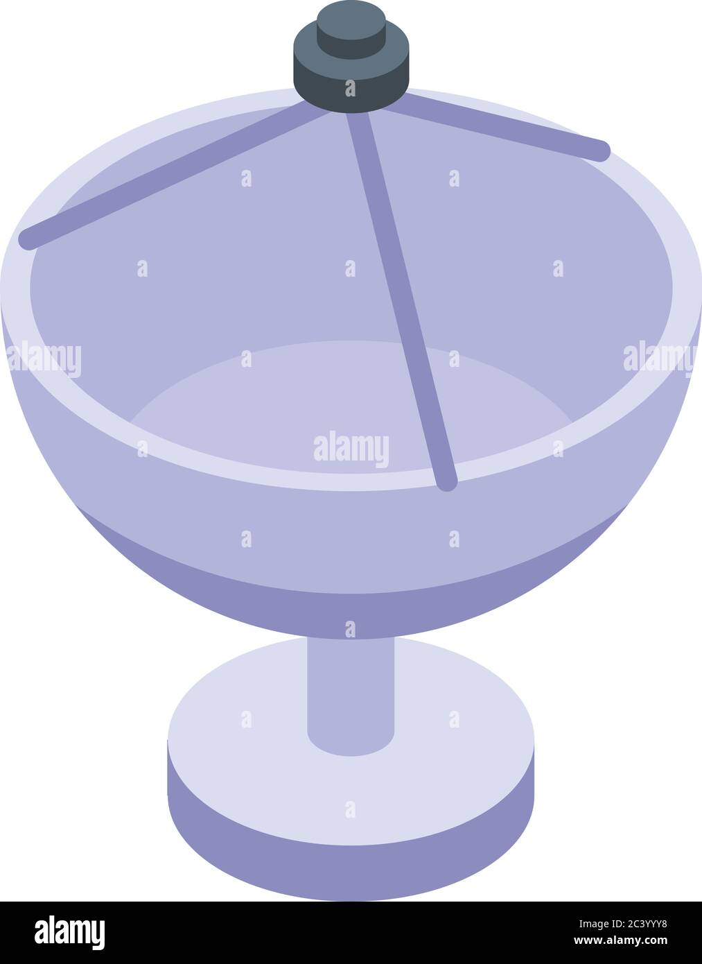 Ground antenna satellite icon, isometric style Stock Vector Image & Art ...