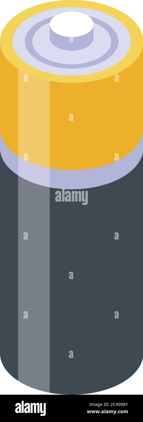 First electric battery Stock Vector Images - Alamy