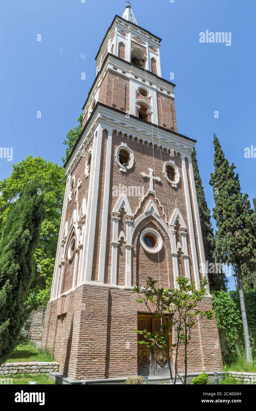 Bell Tower, Bodbe Monastery of St. Nino, Signagi aka Sighnaghi Georgia ...