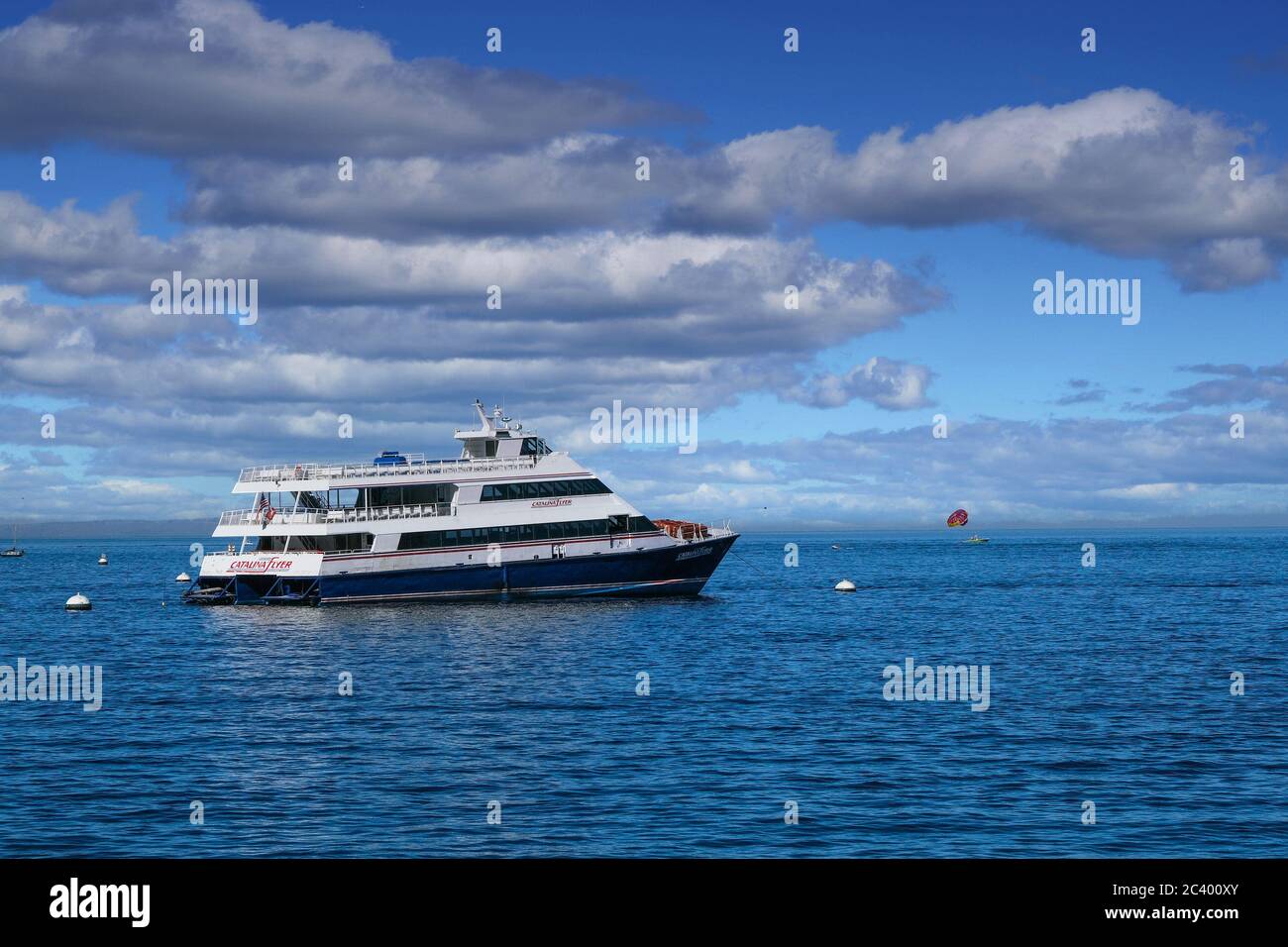 Catalina Flyer Ferry Stock Photo - Alamy