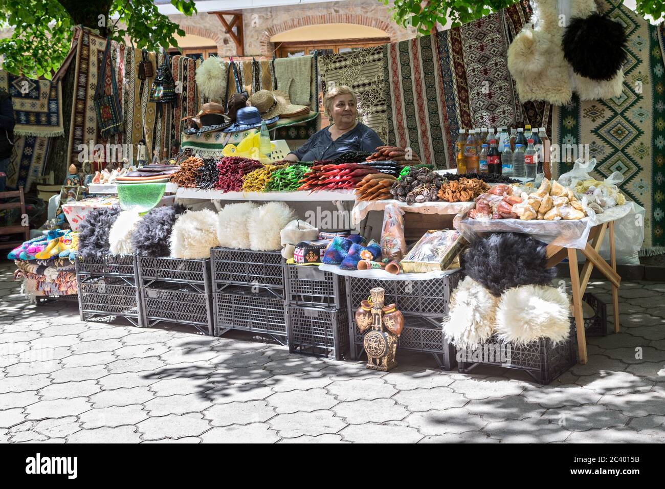 Selling sweets, drinks for Victory Day celebrations for World War 2 ...