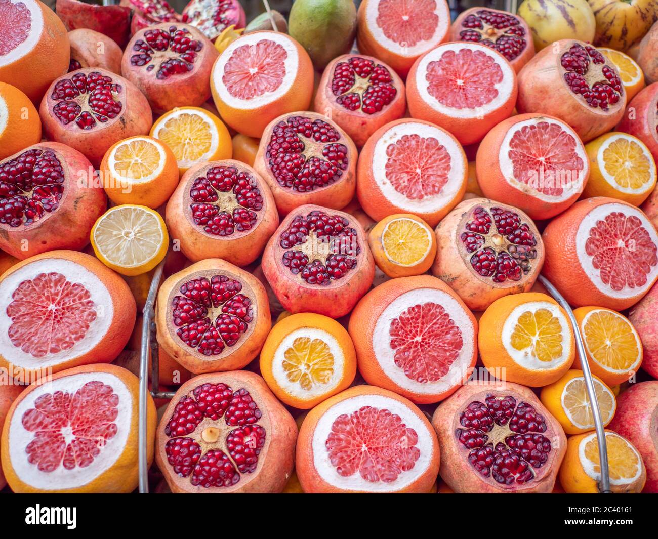 A group of citrus fruits on the streets of Turkey Stock Photo - Alamy