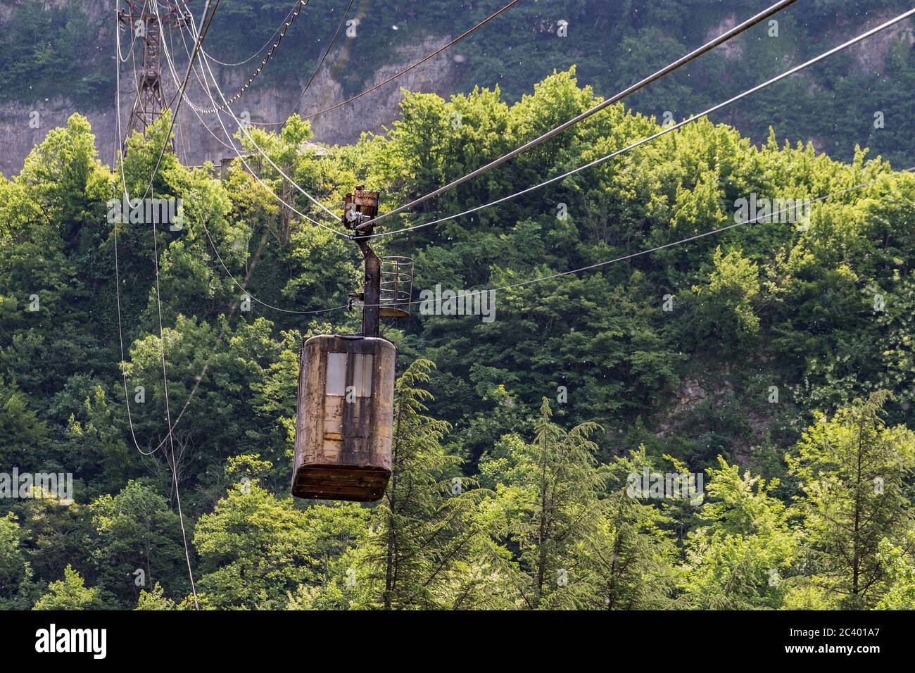 Cable cars of chiatura hi-res stock photography and images - Alamy