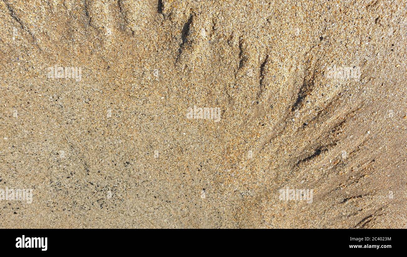 Patterns in the sand Stock Photo - Alamy