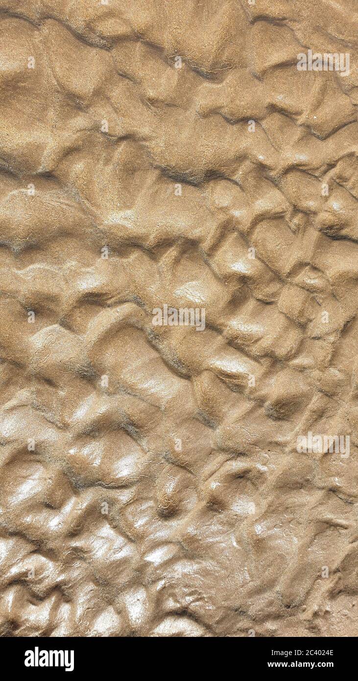 Patterns in the sand Stock Photo - Alamy