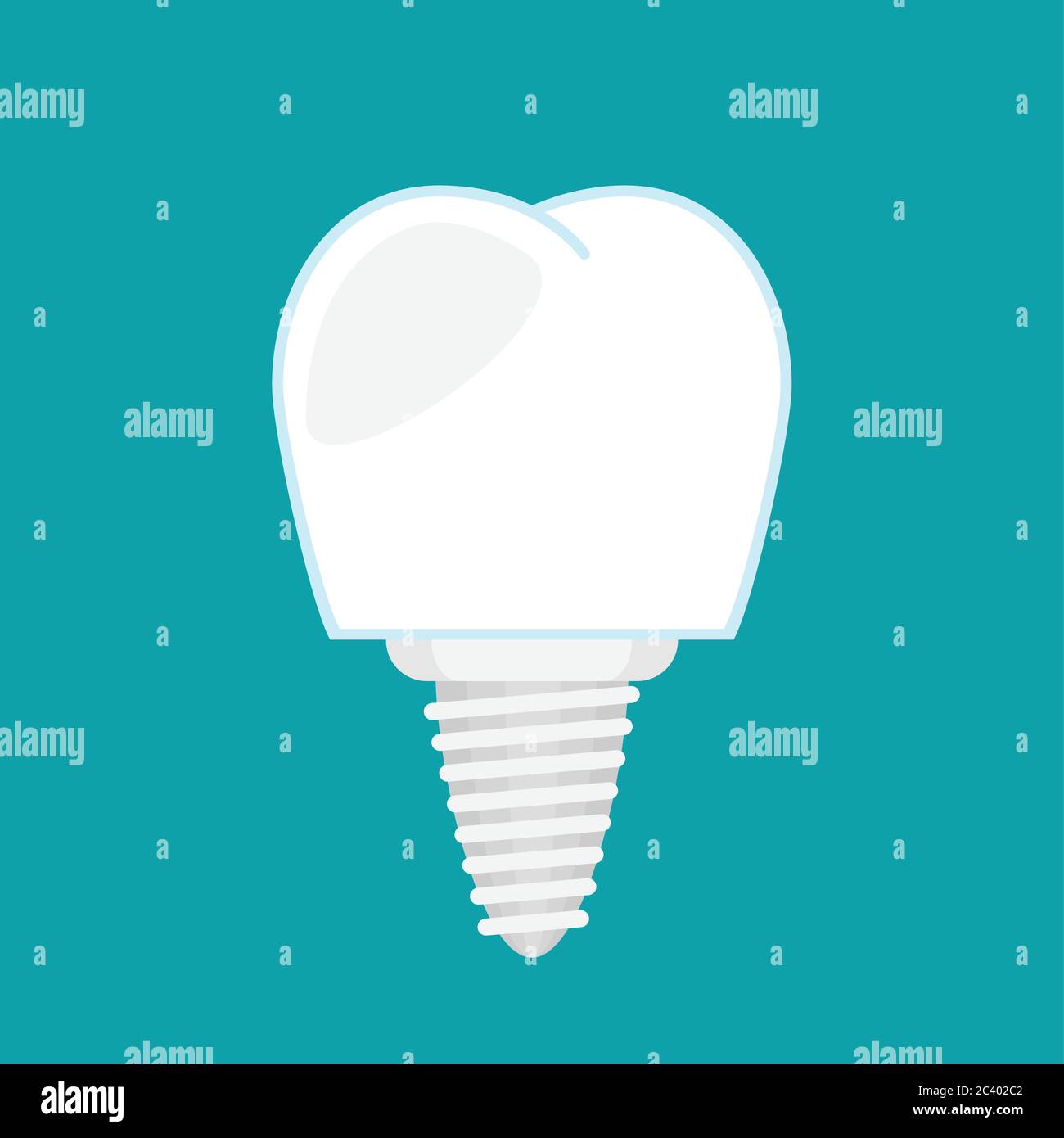 Implantation vector vectors Stock Vector Images - Alamy